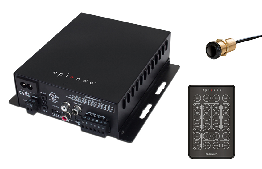 Episode® Digital Mini-Amplifier | 35W x 3 Channels and IR Sensor Tube ...