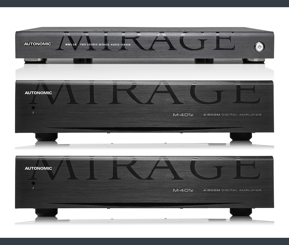 Autonomic® Audio System - 2 Streams | 8 Rooms | 800W | Snap One