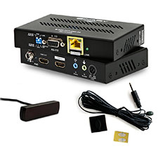 Binary™ 520 Series 1080p HDBaseT Extender with IR, RS-232 + IR Kit ...