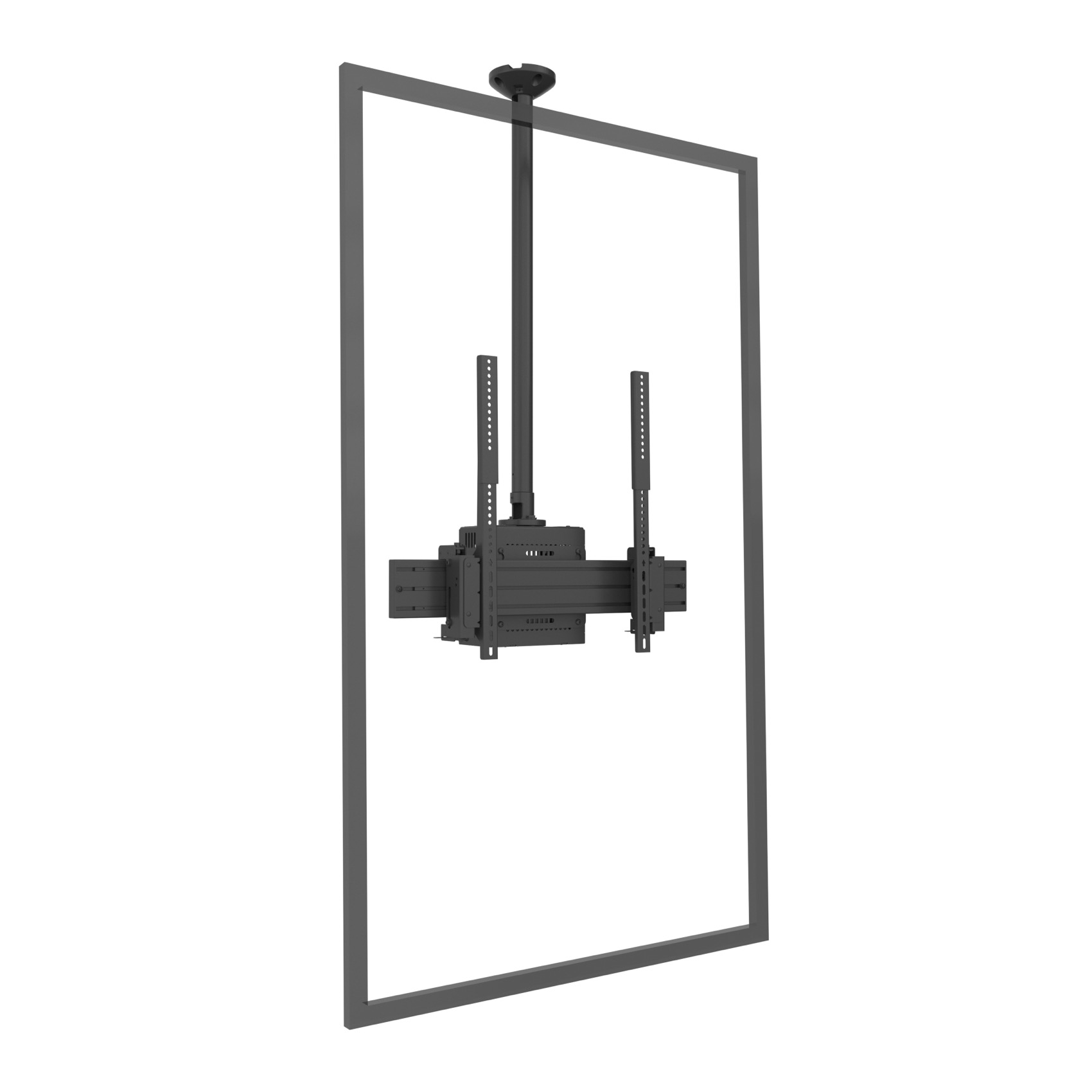 Strong® Carbon Series Single Sided Portrait Ceiling Mount - Large - 40 ...