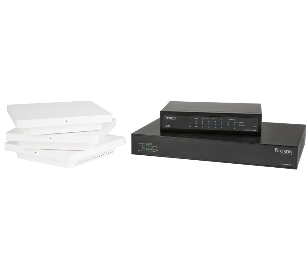 Araknis Networks® Small Networking Kit - Rear Ports | Snap One