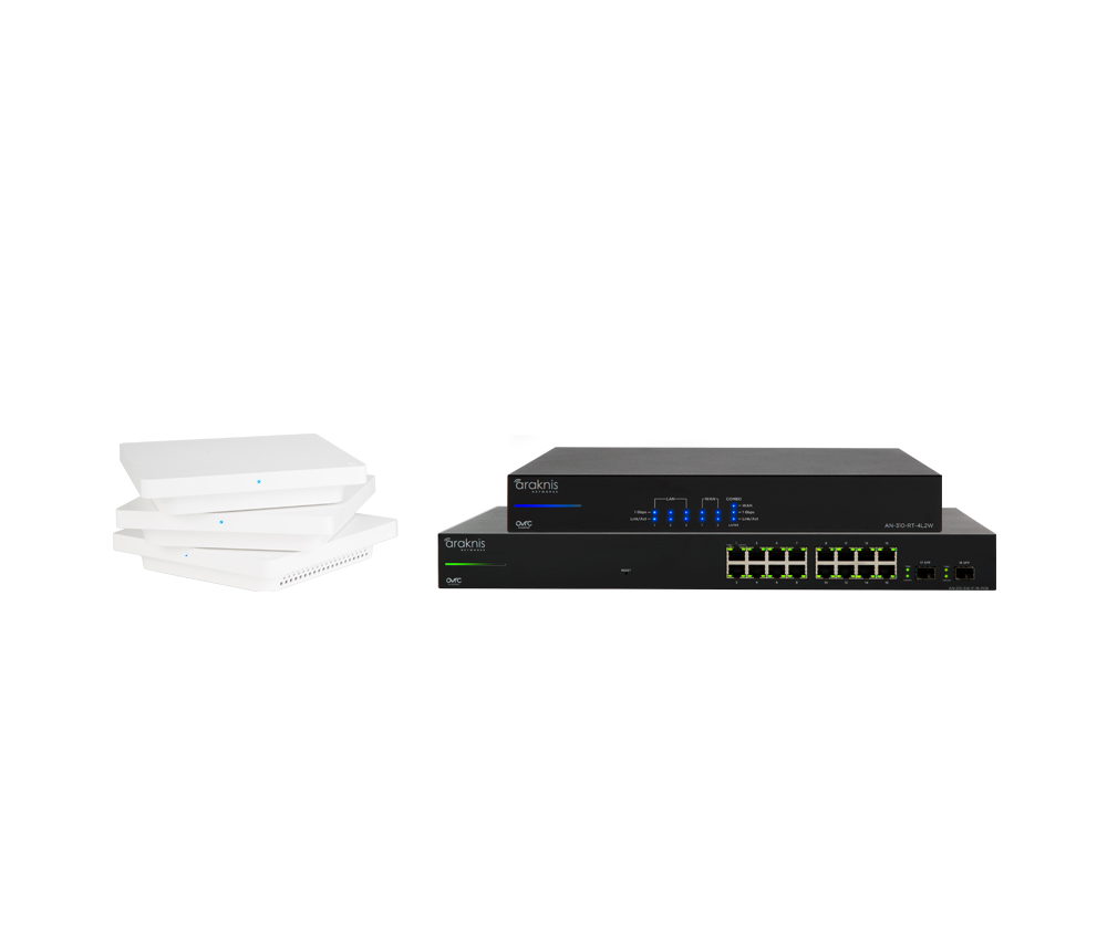 Araknis Networks Medium Network Kit w/ Front Port Switch | Snap One