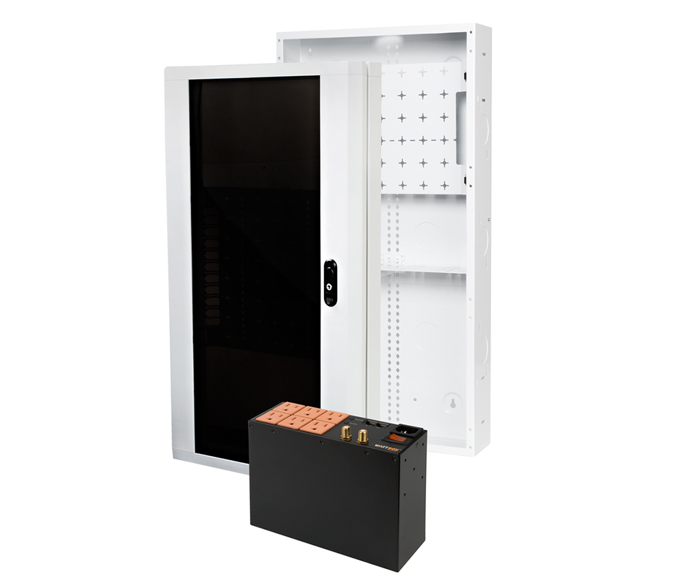 Wirepath ONE™ Enclosure and Door with WattBox® Compact Power ...