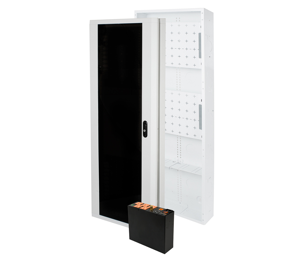 Wirepath ONE™ Enclosure and Door With IP-Enabled WattBox® Compact Power ...