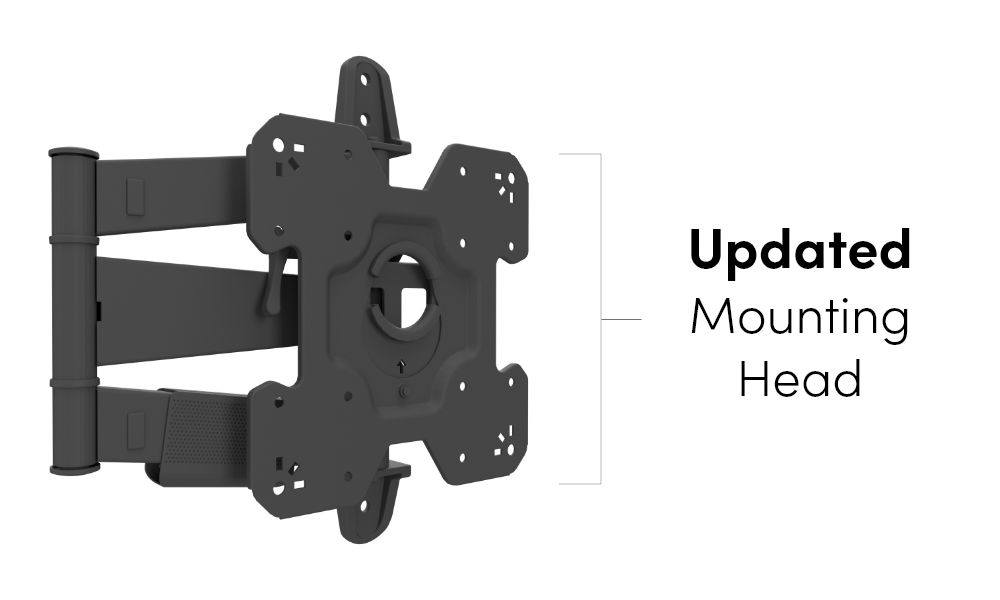 Strong™ Medium Single-Arm Articulating Mount | 22"–42" Displays | Snap One
