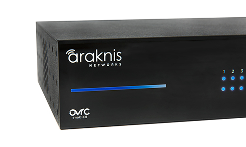Araknis Networks® 210 Series Websmart Gigabit Switch with Partial PoE+ and Rear Ports